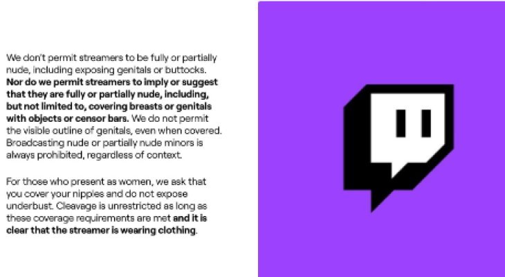 Twitch's Ban on Implied Nudity: Striking a Balance in Content Moderation